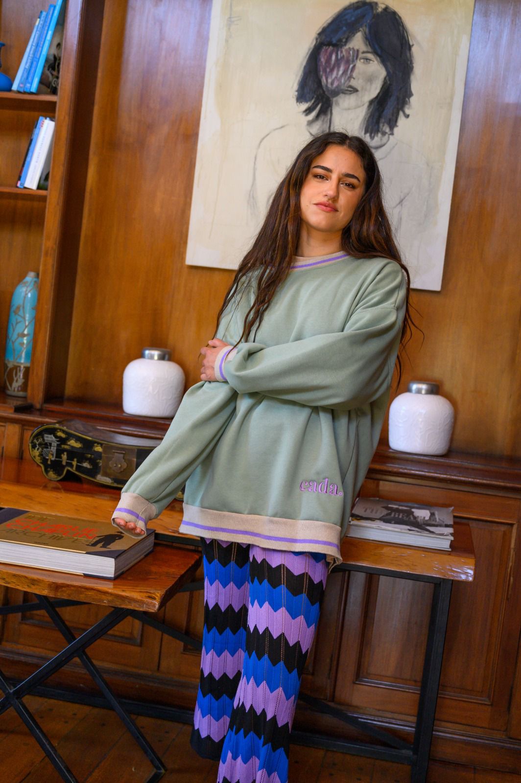 Buzo clásico jade – Cada