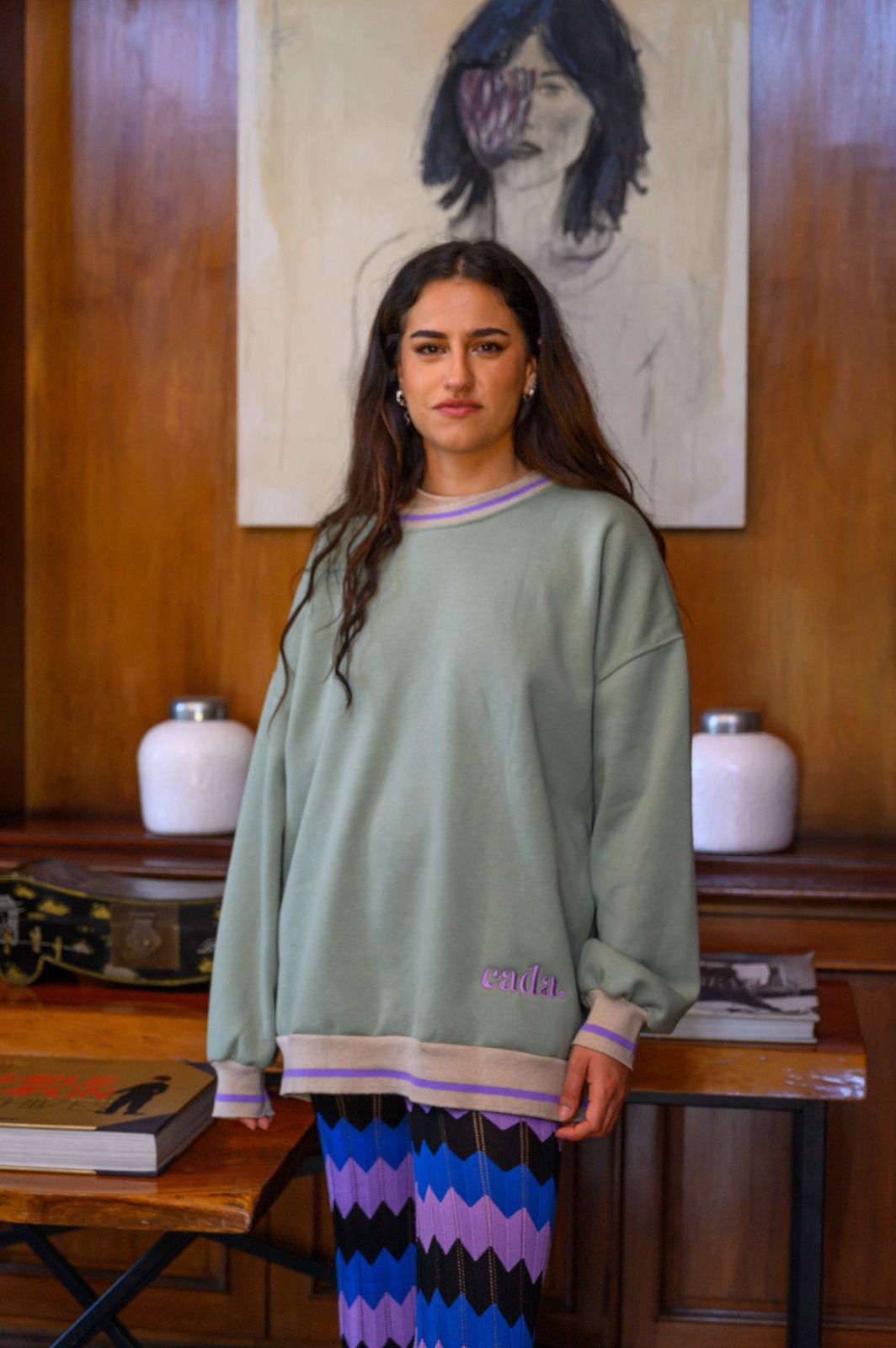 Buzo clásico jade – Cada